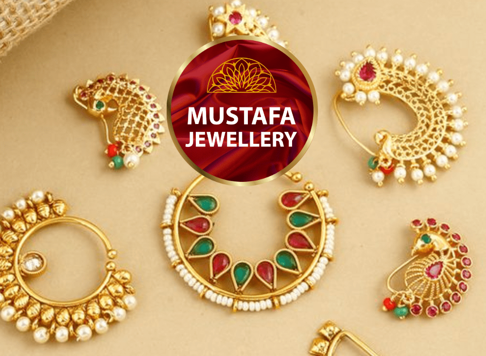 Where to Buy Gold Nose Rings in Malaysia - Mustafa Jewellery Malaysia