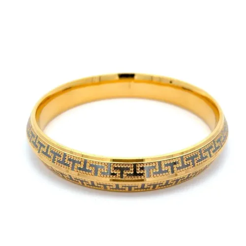 Shop Gold Bangles in Singapore - Mustafa Jewellery