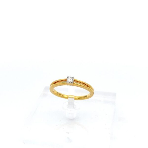 Classic Diamond Ring - Mustafa Jewellery
