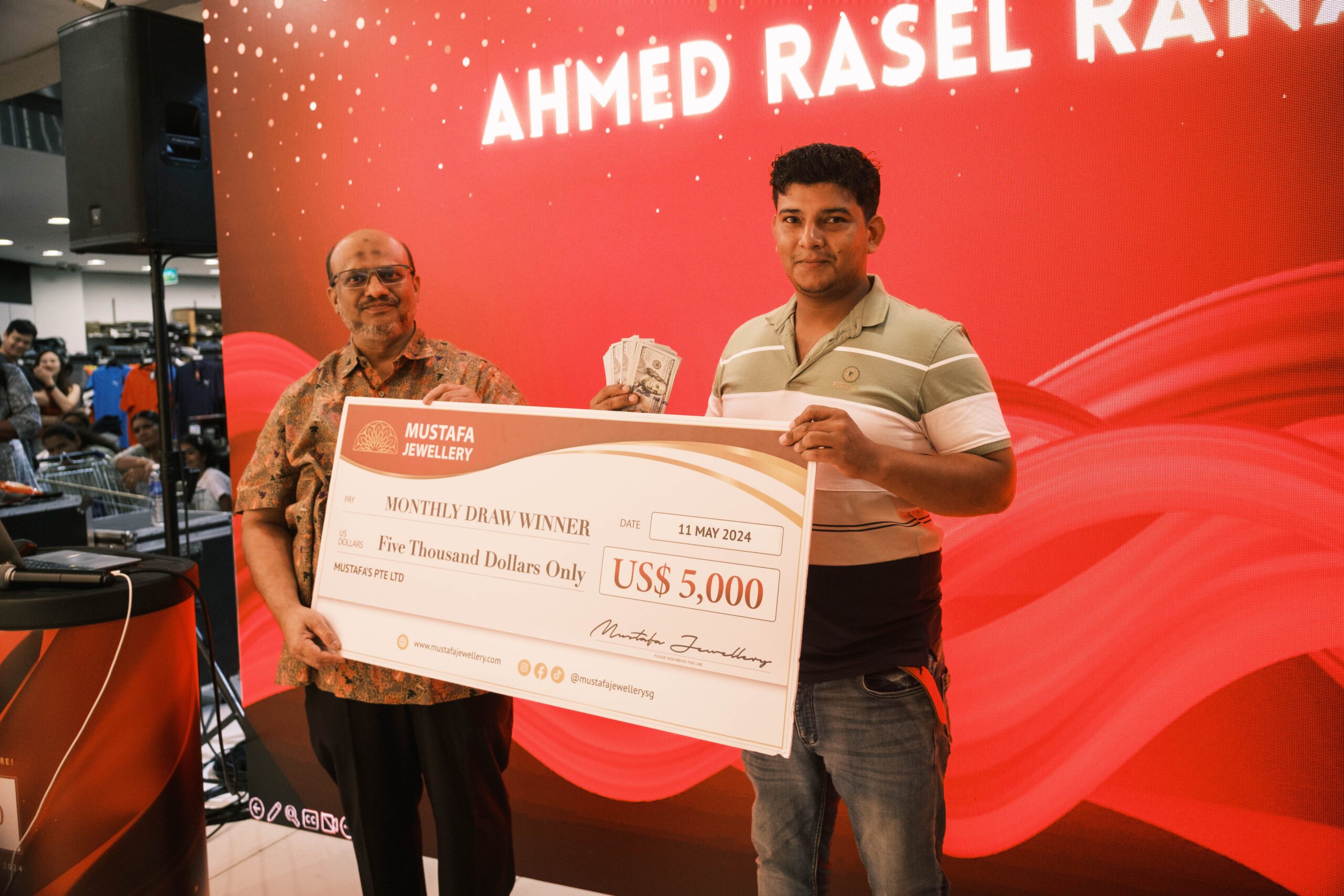 Discover Your Fate: May 11th Lucky Draw - Mustafa Jewellery