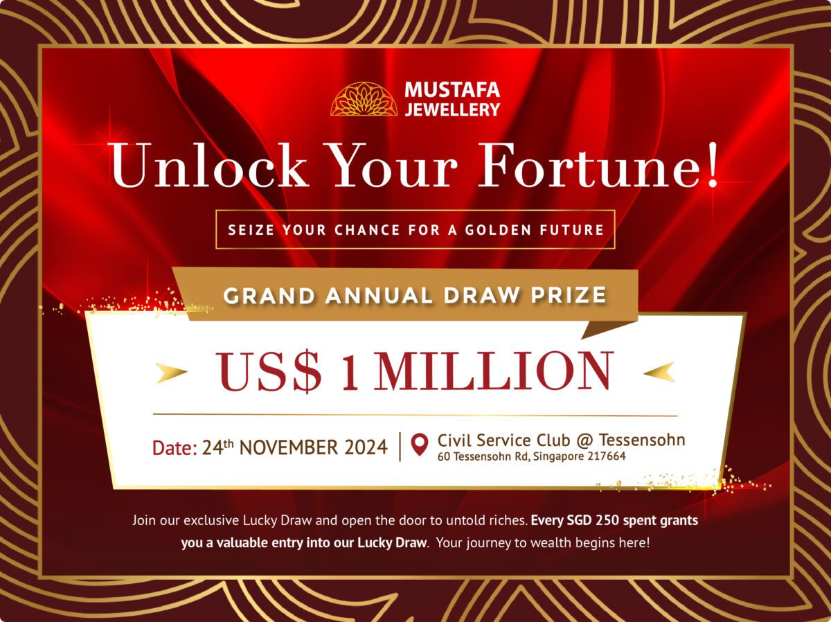 Gold Jewellery Store In Singapore - Mustafa Jewellery