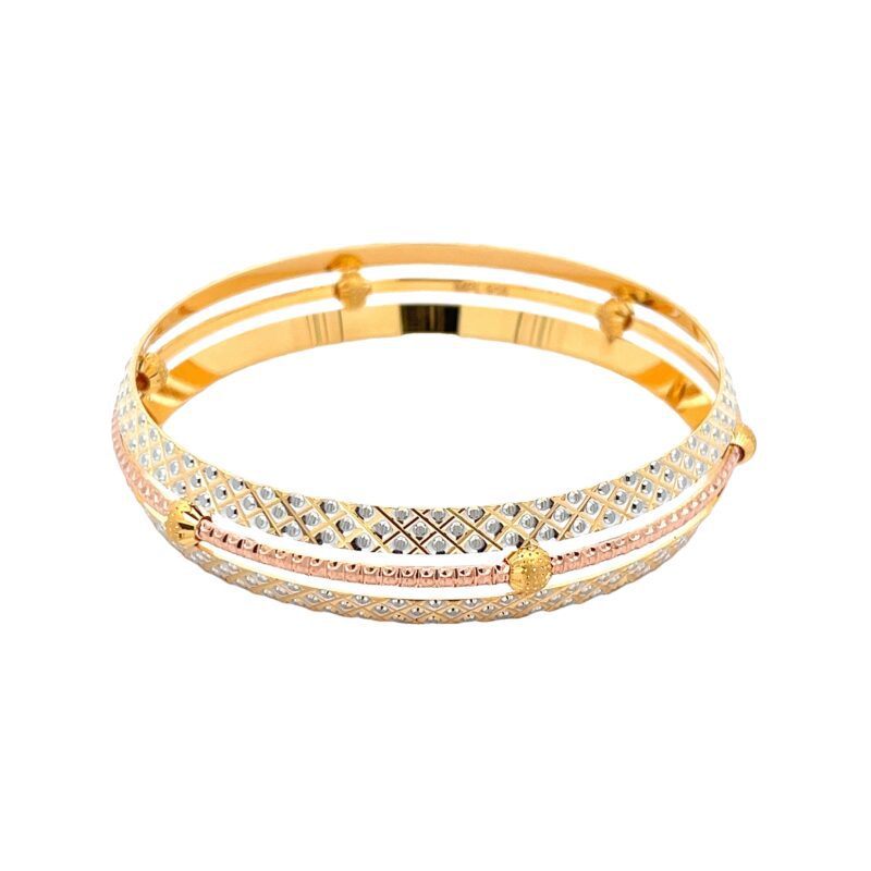 Shop 916 and 999 Gold Bangles in Singapore - Mustafa Jewellery