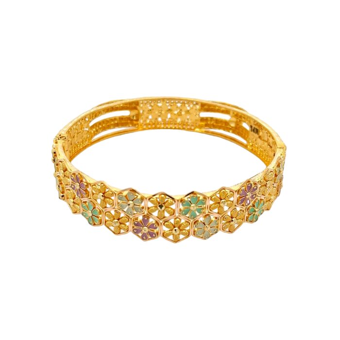Shop 916 and 999 Gold Bangles in Singapore - Mustafa Jewellery
