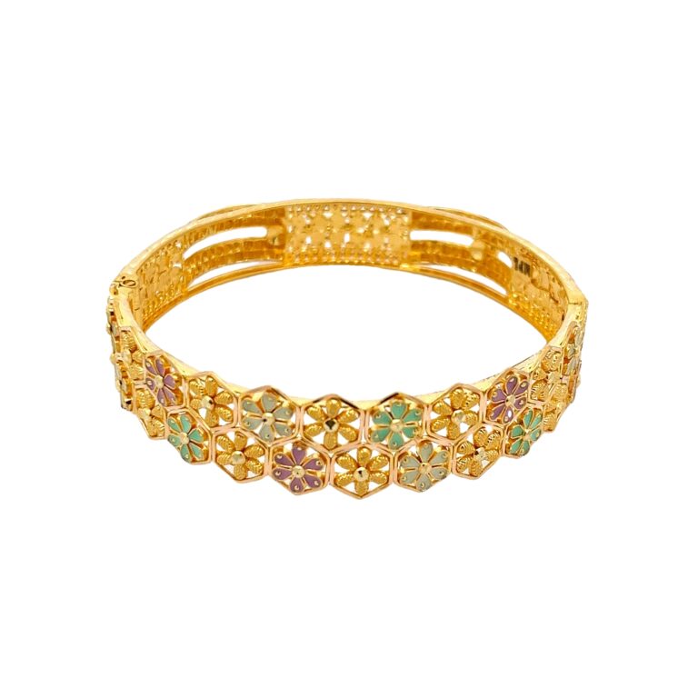 Shop 916 and 999 Gold Bangles in Singapore - Mustafa Jewellery